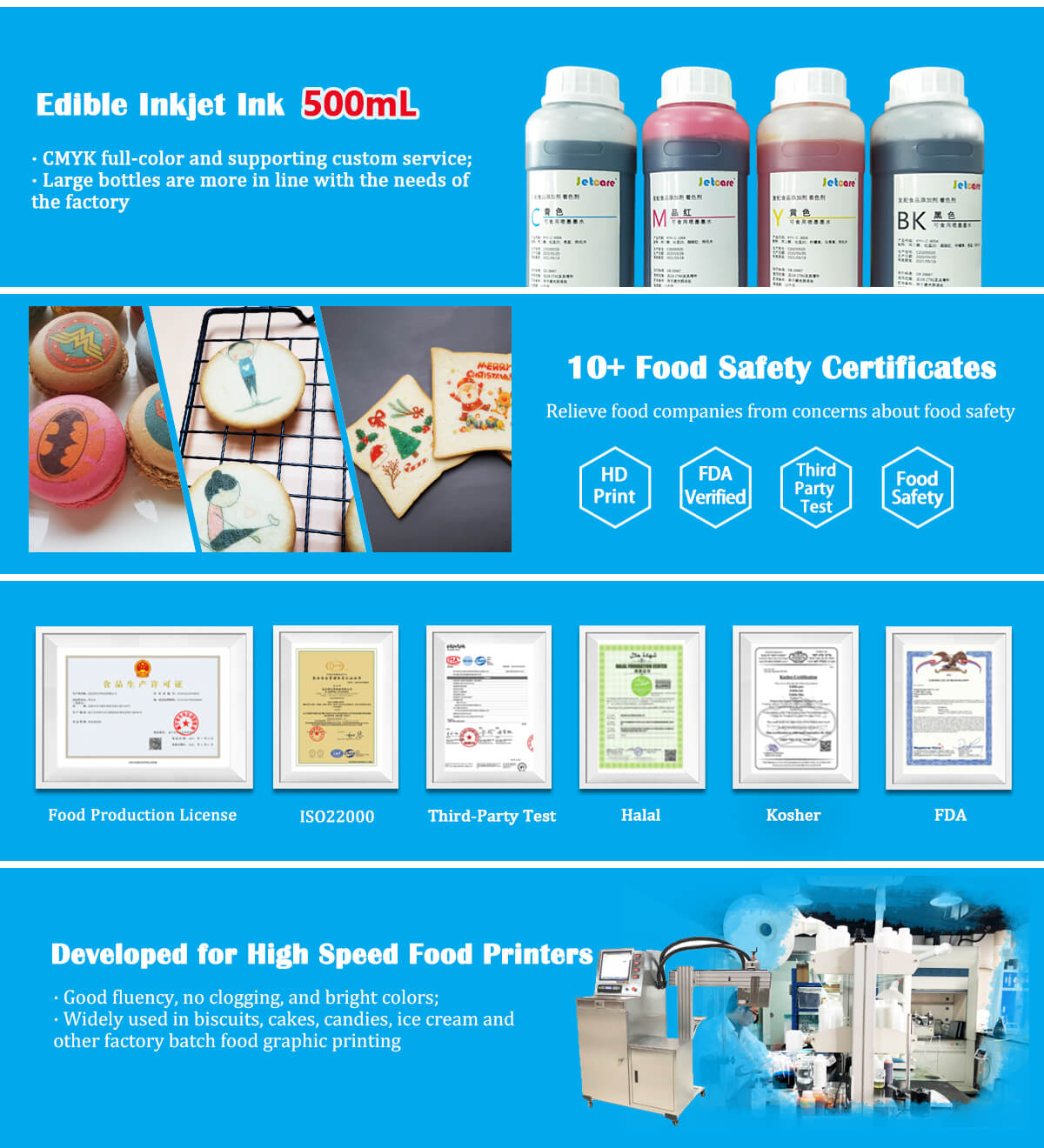 Edible Ink 500ml - Buy natrual edible ink, Edible Ink, edible ink ...